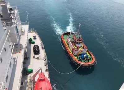 FSRU Jawa Satu sudah " on position" di Mooring Jetty dan akan segera ...