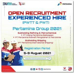 Lewat Program Experienced Hire 2021, Pertamina Buka Kesempatan Milenial Kerja di Pertamina Group ...