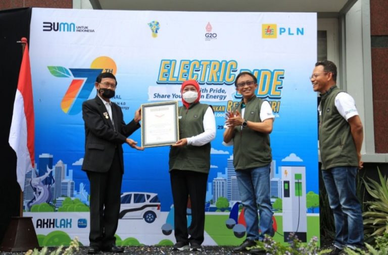 Pecahkan Rekor MURI, PLN Gelar Konvoi 1.300 Kendaraan Motor Listrik di Peringatan Hari Listrik ...