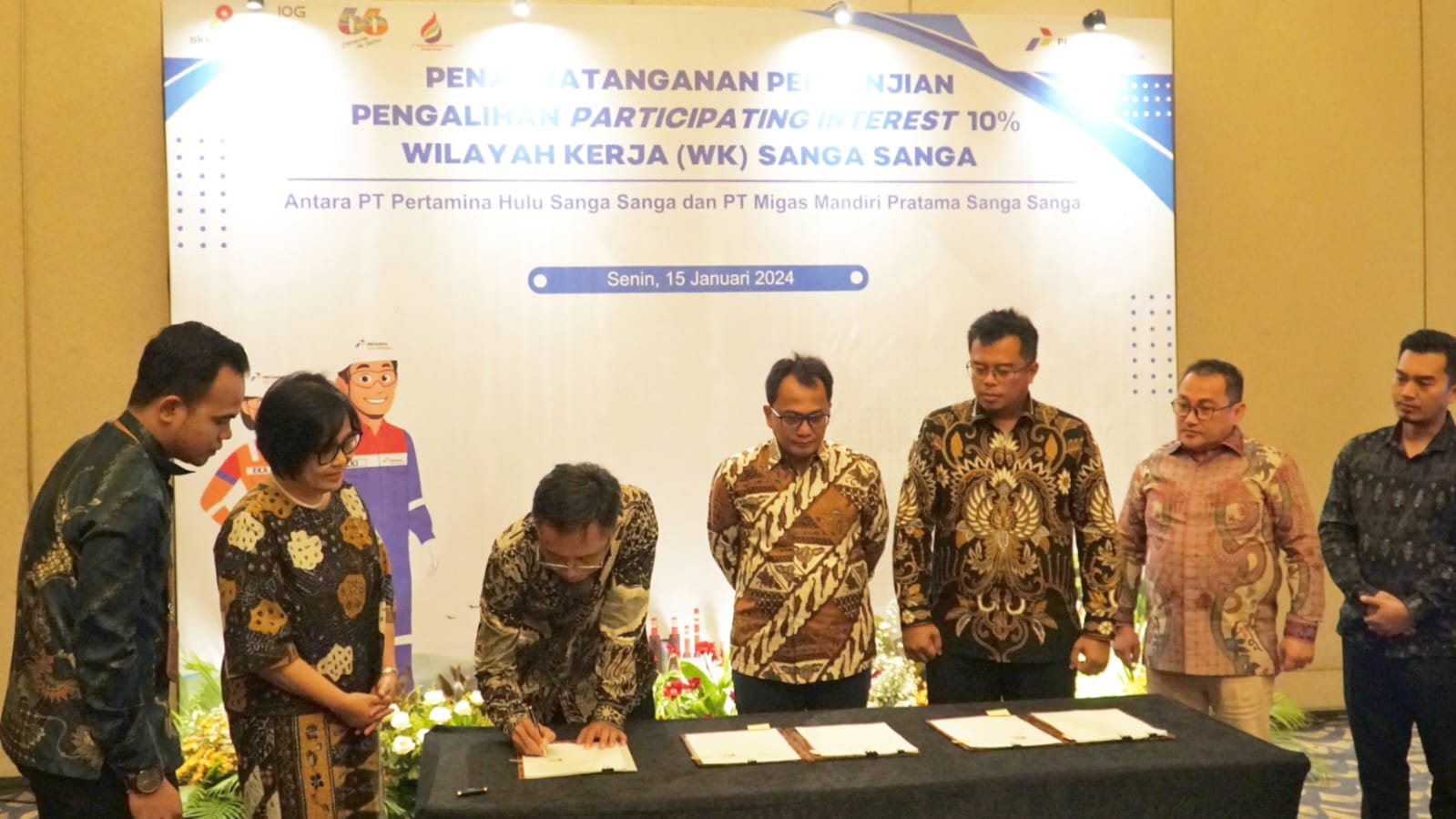 PT Pertamina Hulu Sanga Sanga Alihkan 10 Persen Participating Interest ... PT Pertamina Hulu Sanga Sanga Alihkan 10 Persen Participating Interest ...