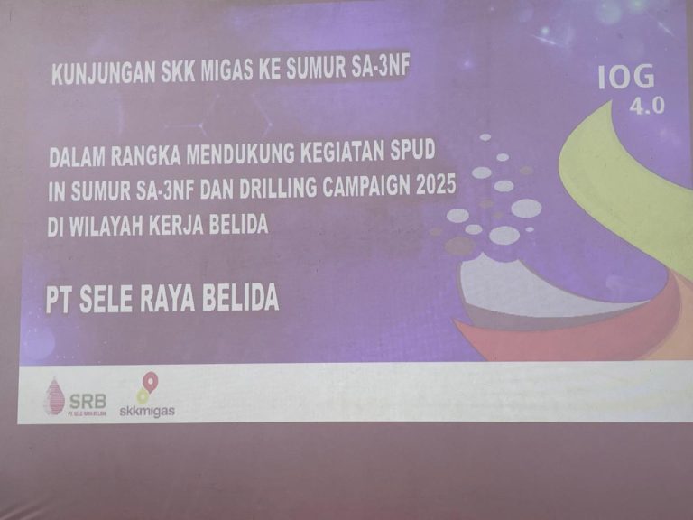 Atas Restu Pak Menteri, SKK Migas Lihat Sele Raya Bor Sumur SA-3NF » Berita energi & Minerba ...