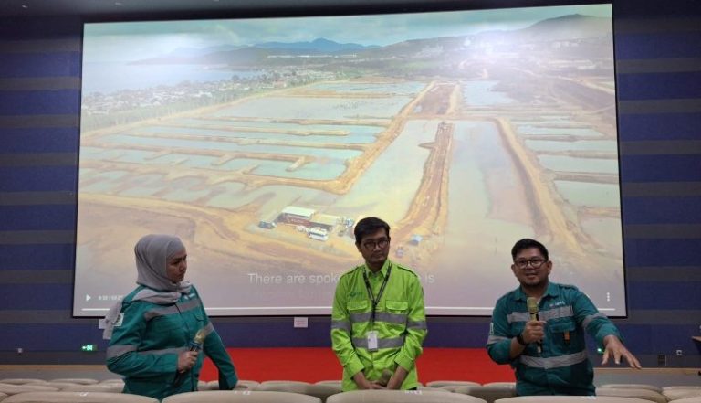 Salut! Harita Nickel Siapkan Sedimen Pond di Area Tambang » Berita ...