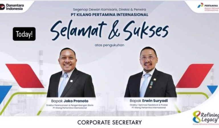 Perkuat Jajaran Manajemen, PT Kilang Pertamina Internasional Kukuhkan ...