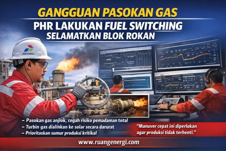 Gangguan Pasokan Gas, PHR Lakukan Fuel Switching untuk Selamatkan ...
